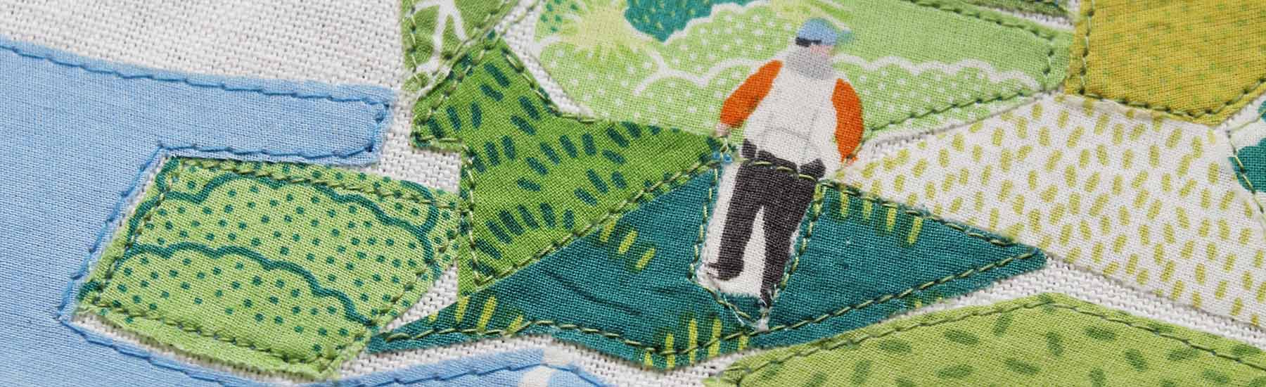 An Appliqué Map to Celebrate Vogue at 10 – Safomasi